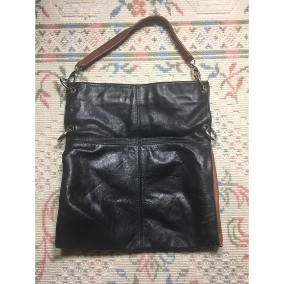 borse in pelle | Bags | Borse In Pelle Leather Foldover Purse | Poshmark